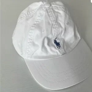 Polo Ralph Lauren | Accessories | Polo By Ralph Lauren White Hat With ...